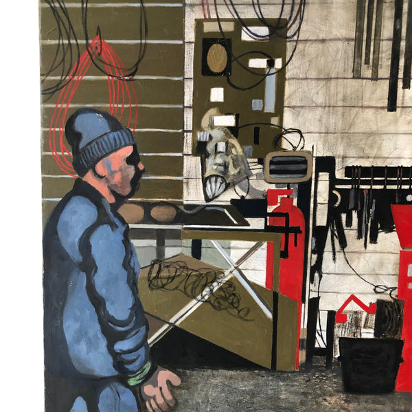 Ron Deller original painting - Oh Yeah Gallery